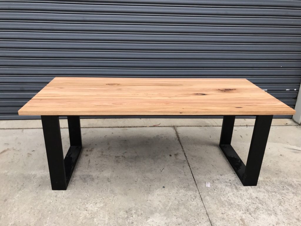 Wormy Chestnut dining Table - Australian made - AUSFURNITURE