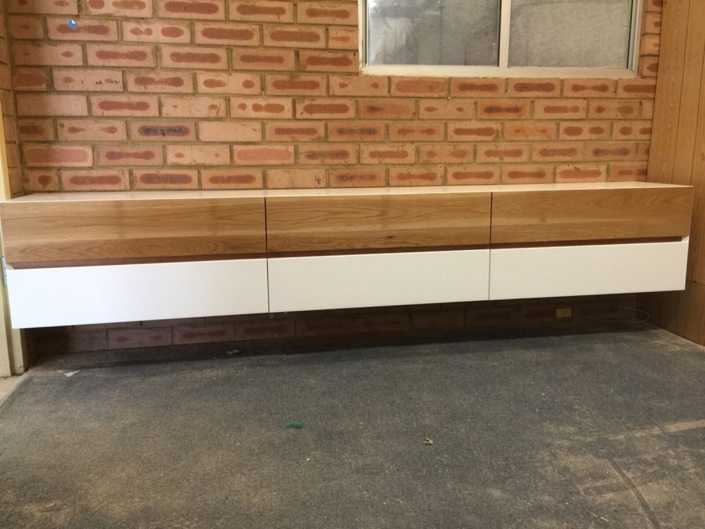 Polyurethane Wall Hung Tv Unit - local made - AUSFURNITURE