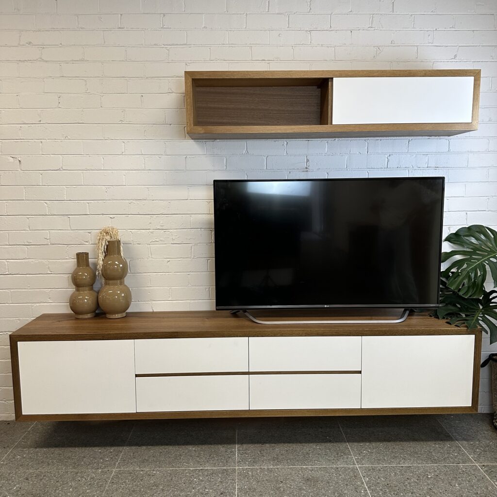 American Oak Tv Unit entertainment unit - Aus made - AUSFURNITURE
